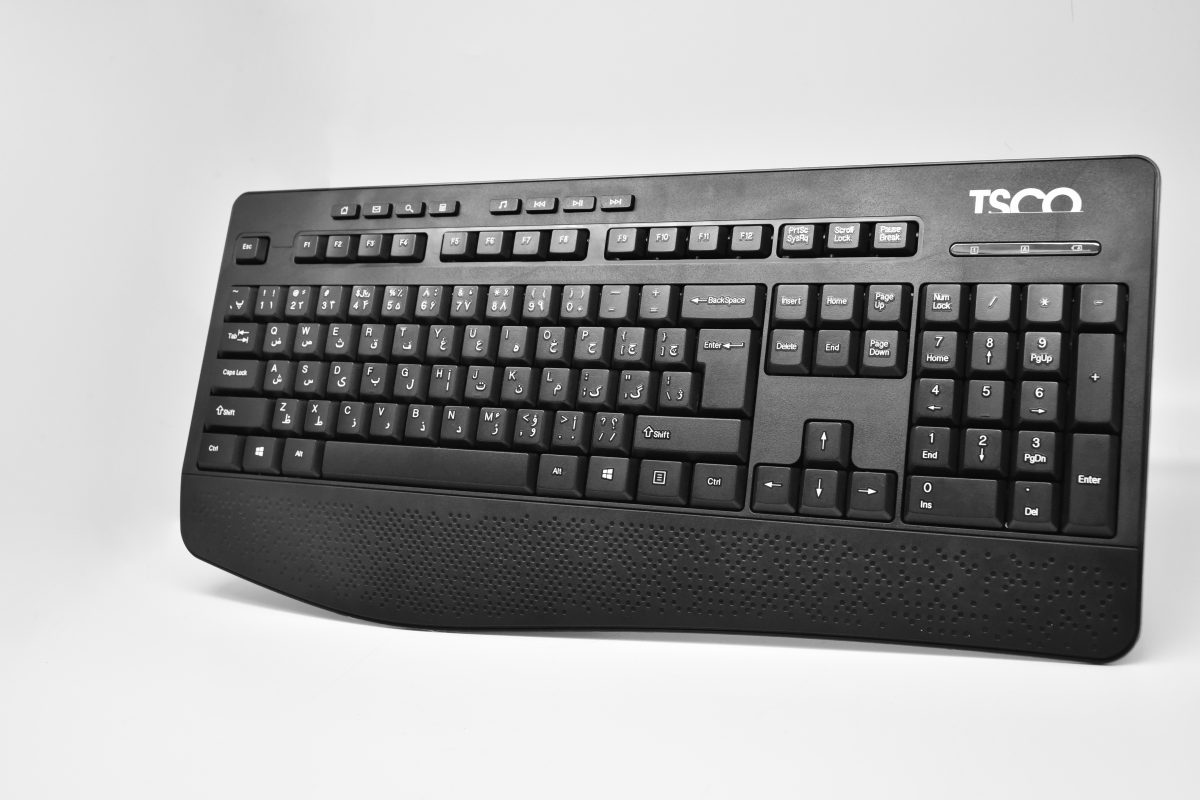 کیبورد و ماوس تسکو مدل TKM 7110W - فروشگاه محصولات تسکو